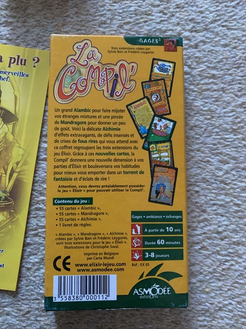 THREE EXPANSIONS FOR the board game Elixir The Compilation - Asmodee ...