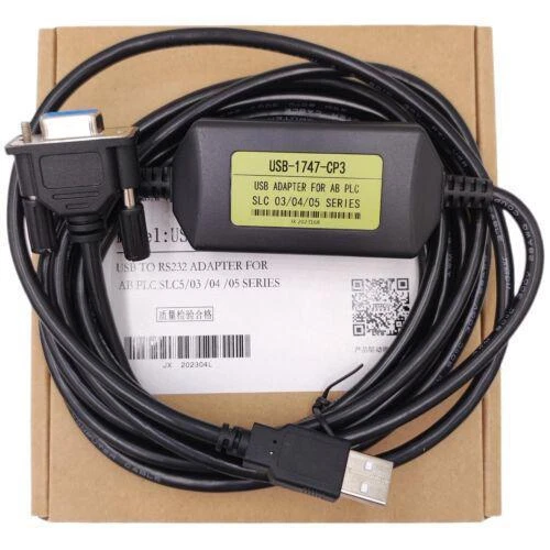 USB PROGRAMMING CABLE for SLC MicroLogix PLC Connect to Automation ...