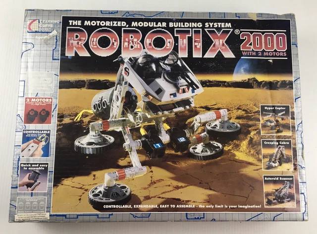 VINTAGE 1994 ROBOTIX 2000 With 2 Motors Motorised Modular Model ...