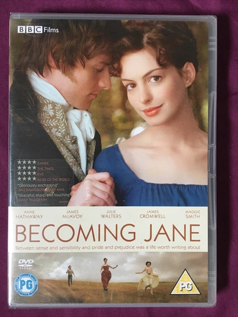 BBC FILMS BECOMING Jane DVD Anne Hathaway, James McAvoy, Julie Walters ...