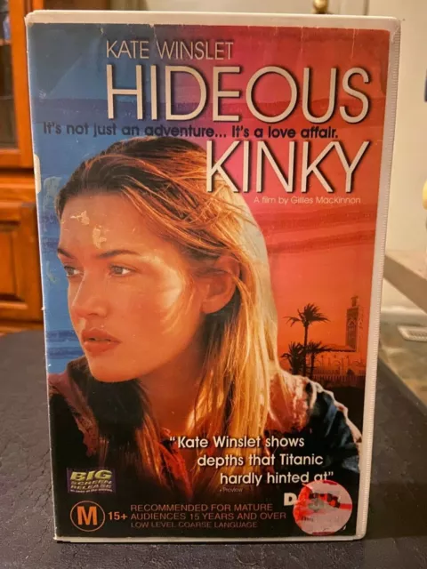 Hideous Kinky Ex Rental Vhs Video Tape Kate Winslet Love Romance