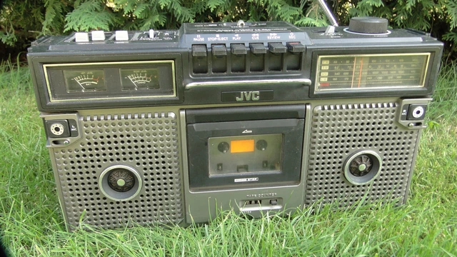 RARE VINTAGE JVC RC 717L LM AM SW FM Cassette Boombox Ghettoblaster ...