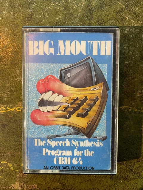 BIG MOUTH COMMODORE 64 ultra-rare speech synthesiser £63.12 - PicClick UK
