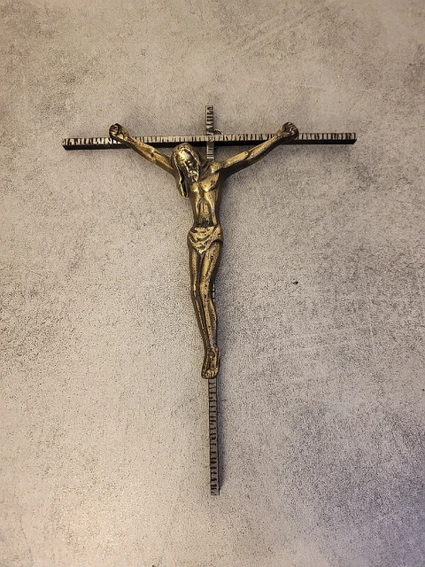 CRUCIFIX CHRIST EN Bronze Et Metal EUR 29,00 - PicClick FR