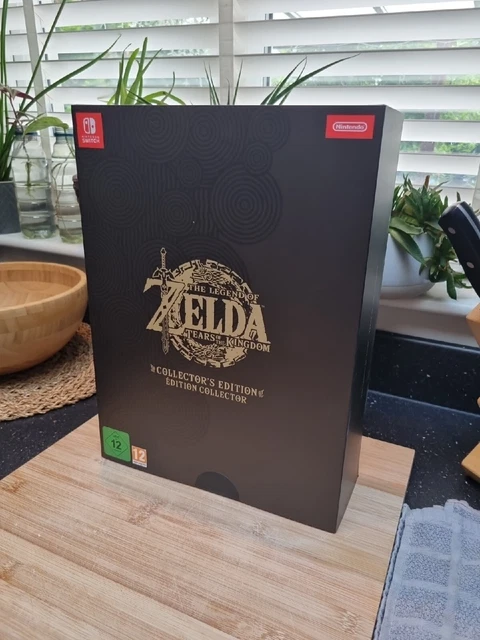 Zelda Tears Of The Kingdom Nintendo Switch Special Limited Collectors