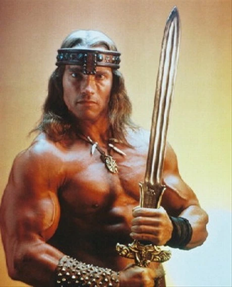 ARNOLD SCHWARZENEGGER EN Conan De Conan TH 8X10 Photo Image Classique ...
