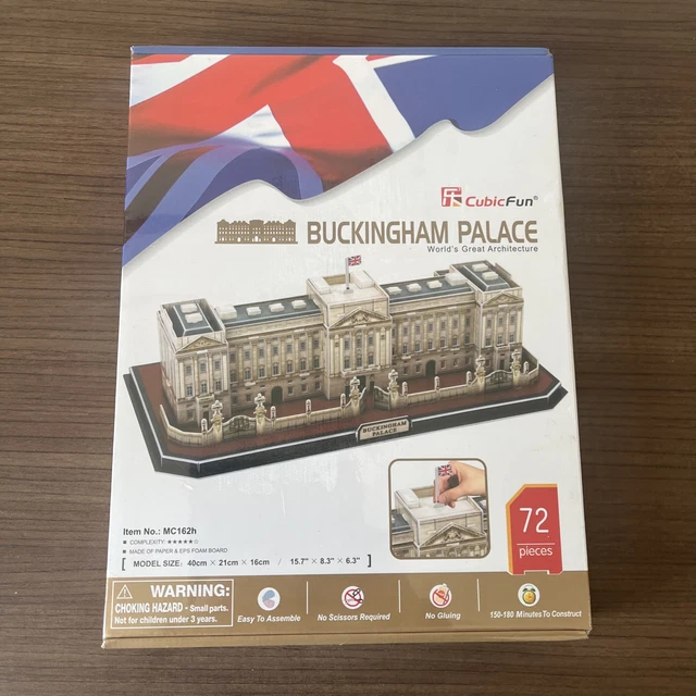 BUCKINGHAM PALACE NEW Cubic Fun 3D Model Puzzle Building Kit. £11.12 ...