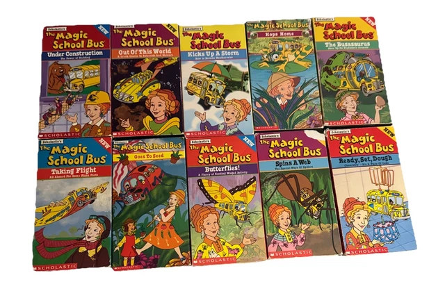 THE MAGIC SCHOOL Bus VHS Lot (10) UnTested Mold Free £27.07 - PicClick UK