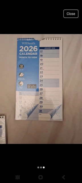 WHSMITH CALENDAR 2026 £2.77 - PicClick UK