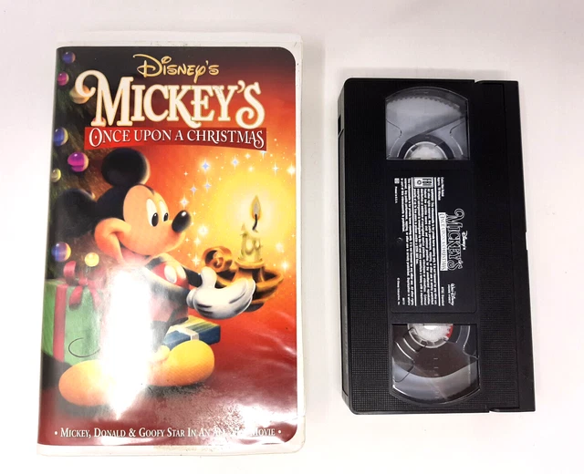 MICKEYS ONCE UPON a Christmas VHS 1999 (Clamshell) $6.00 - PicClick CA