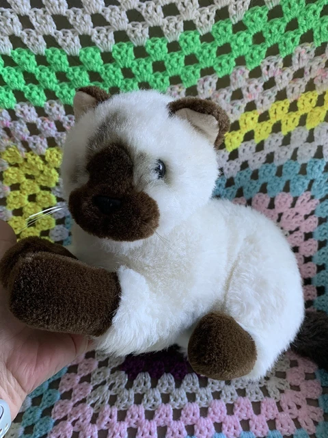 CHOSUN SIAMESE CAT Plush Soft Toy 17" Including Tail £20.00 - PicClick UK