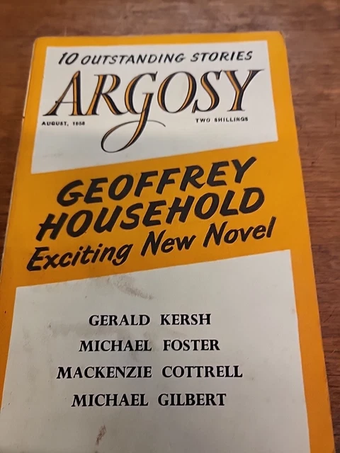 ARGOSY. SHORT STORY Magazine. British Ed. August 1958 £5.00 - PicClick UK