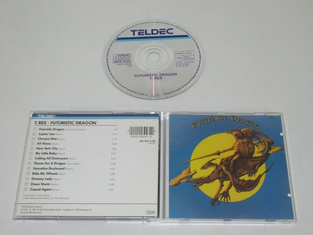 T.REX/ FUTURISTIC DRAGON (Teldec 243 947-2) CD Album EUR 35,71 - PicClick FR