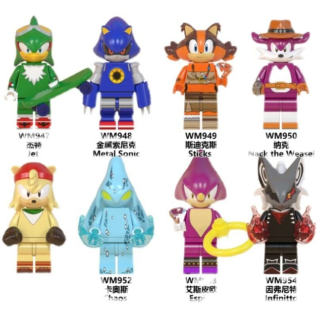 PASST LEGO SONIC Minifiguren Sonic The Hedgehog Bausteine Infinite ...