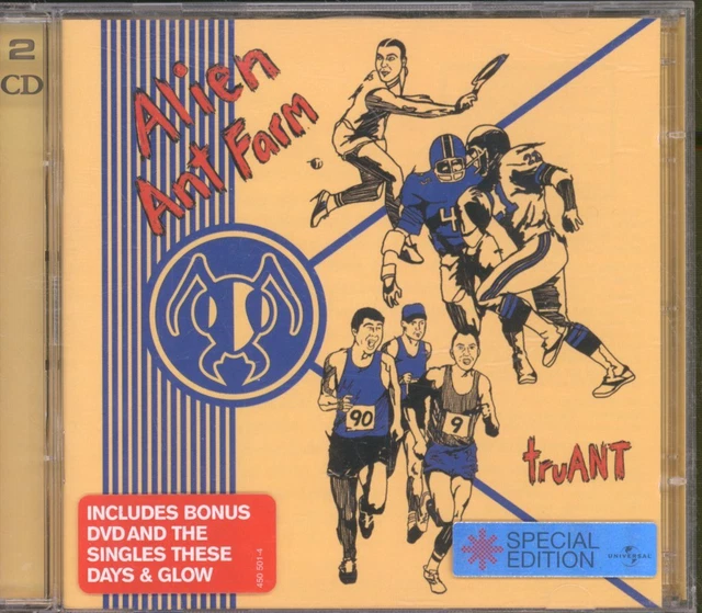 ALIEN ANT FARM Truant CD/DVD UK Dreamworks 2003 and 1 track DVD. Has ...