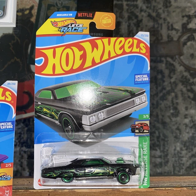 2024 🔥 HOT Wheels 🛞 Layin' Lowrider 3/5, HW Reverse Rake 113/250 Let's ...