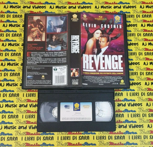VHS FILM REVENGE kevin costner anthony quinn 1990 penta video pepite ...
