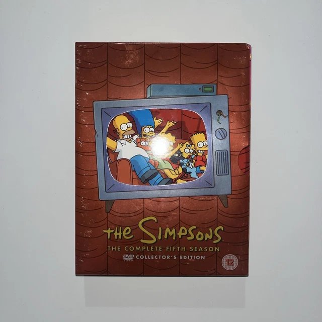 THE SIMPSONS DVD Collectors Edition The Complete Fifth Season Box Set £ ...