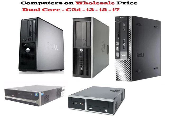 CHEAP FAST DESKTOP Computer DELL HP ACER RM STONE IBM i3 i5 WiFi ...