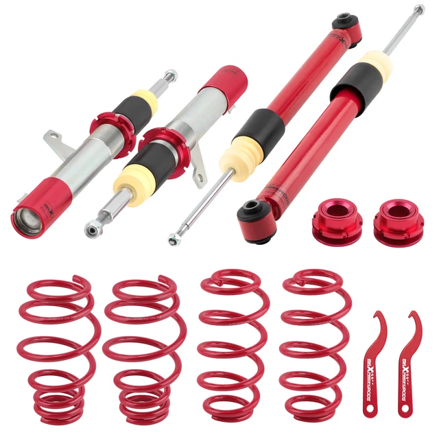 COILOVERS COILOVER FOR VW Jetta Golf MK5 MK6 Tiguan CC Suspension ...