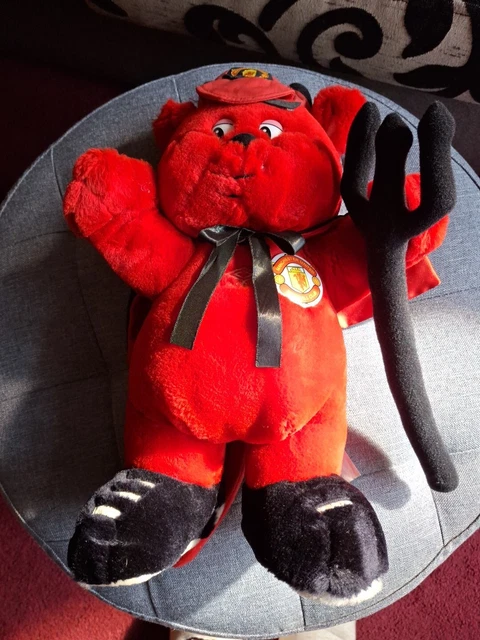 MANCHESTER UNITED FRED The Red Devil Mascot Vintage Umbro £15.00 ...