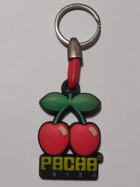VECCHIO PORTACHIAVI ORIGINALE gomma vintage DISCOTECA PACHA IBIZA (old ...