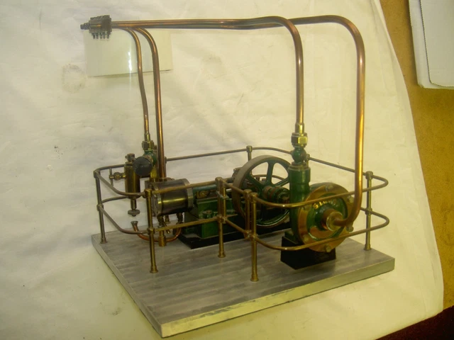 STUART TURNER LIVE Steam 10H Engine with Coupled Stuart Turner Water ...