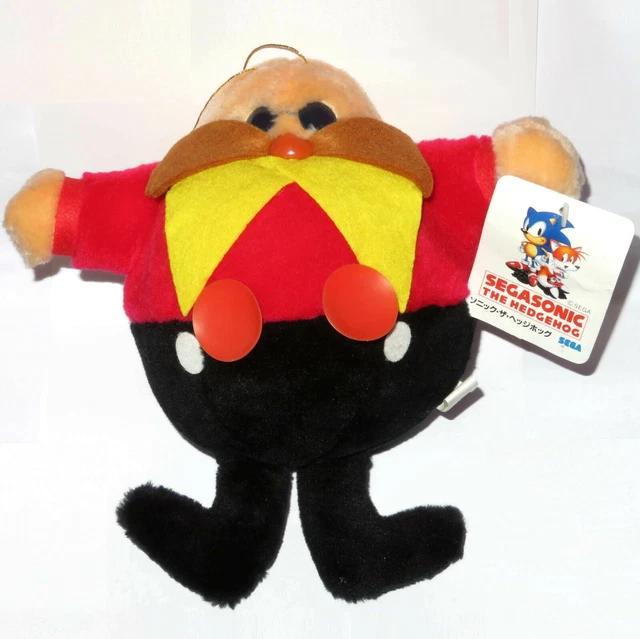 Dr Robotnikeggman Plush Sega 1990s Sonic The Hedgehog Japan Ufo Prize Rare £24999