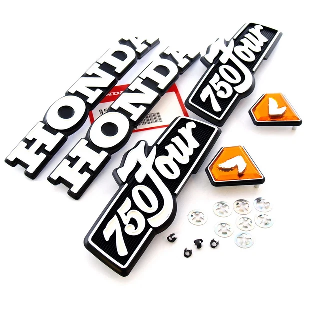 HONDA CB 750 Four K3-K6 Emblems Emblem Badge Kit Fuel Tank Side Cover ...