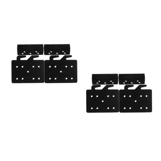 2 SETS BED Rail Bracket Fasteners Hardware Replacement Board Fixing ...