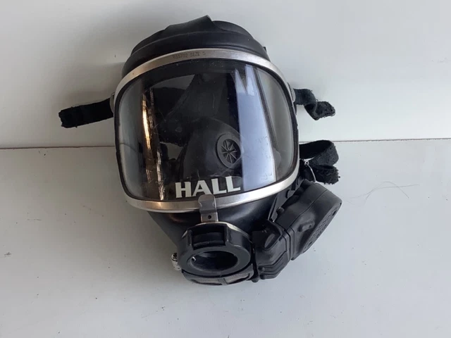 DRAGER PANORAMA NOVA SCBA Gas Mask Full Face Respirator HUD Voice Amp ...