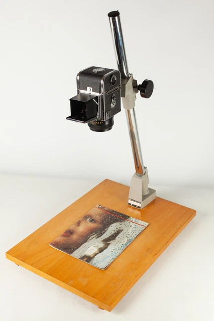 MEOPTA PHOTO COPY Stand + QR Camera Mount & Baseboard. 70cm Column ...