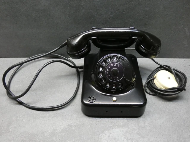 ALTES TELEFON SIEMENS W48 ! Deutsche Post ! 60er Jahre ! Vintage ...