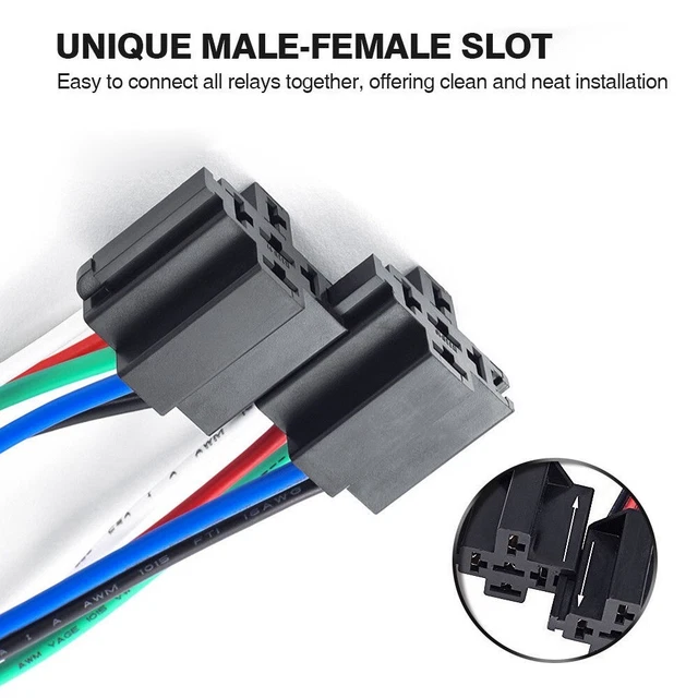 HARNAIS DE COMMUTATION relais fusible fiable 30A relais automobiles ... HARNAIS DE COMMUTATION relais fusible fiable 30A relais automobiles ...