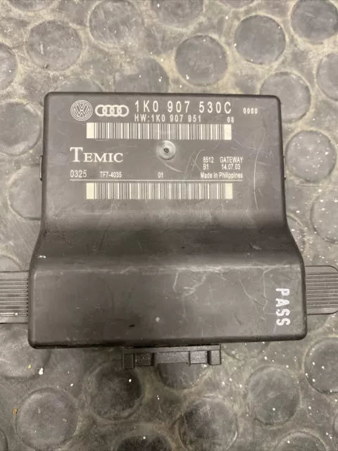 Vw Golf Mk5 Temic Canbus Can Bus Gateway Control Module 1k0 907 530 C 1k0907530c £11 12