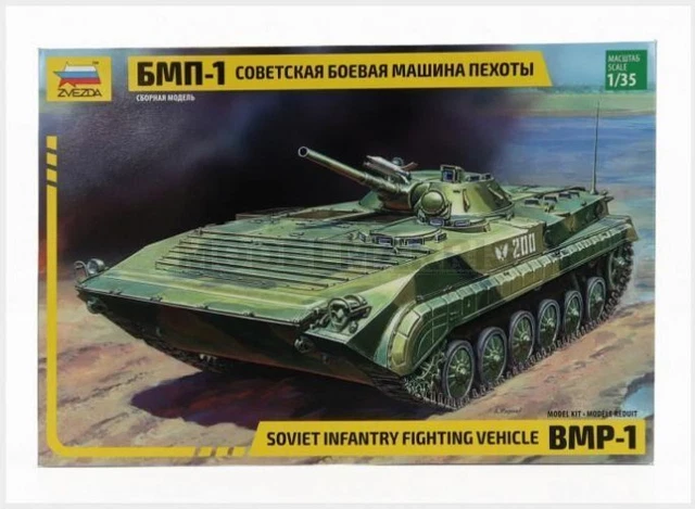 ZVEZDA 3553 1/35 BMP-1 Soviet Infantry Fighting Vehicle EUR 28,99 ...