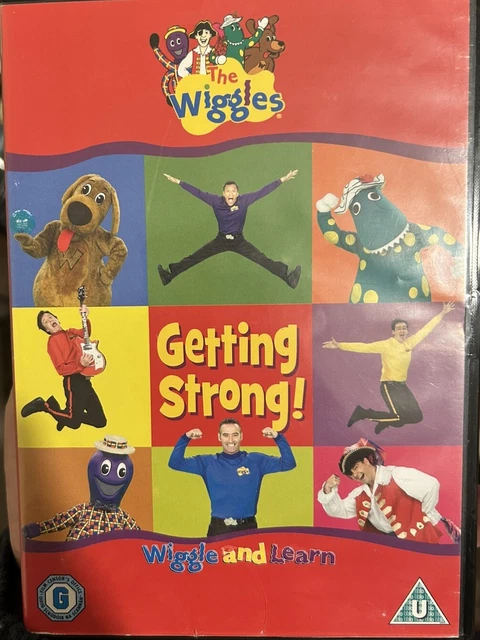 THE WIGGLES GETTING STRONG DVD Dancing Singalong Songs Language Skills ...