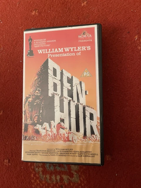 BEN-HUR VHS VIDEO Cassette Vintage Classic Charlton Heston £10.78 ...