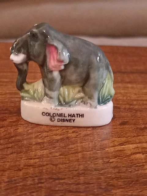 DISNEY JUNGLE BOOK Elephant Colonel Hathi Mini Porcelain Figure £2.00 ...