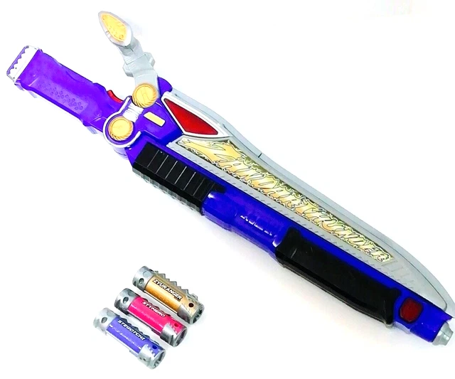 POWER RANGERS DINO Charge Kyoryuger Ptera Gold Saber DX Zander Thunder ...