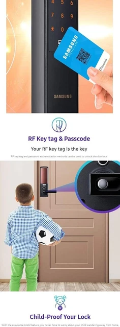 USED SAMSUNG SHP-DH537MC/VK Mortise Handle RFID / Passcode Smart Door ... USED SAMSUNG SHP-DH537MC/VK Mortise Handle RFID / Passcode Smart Door ...