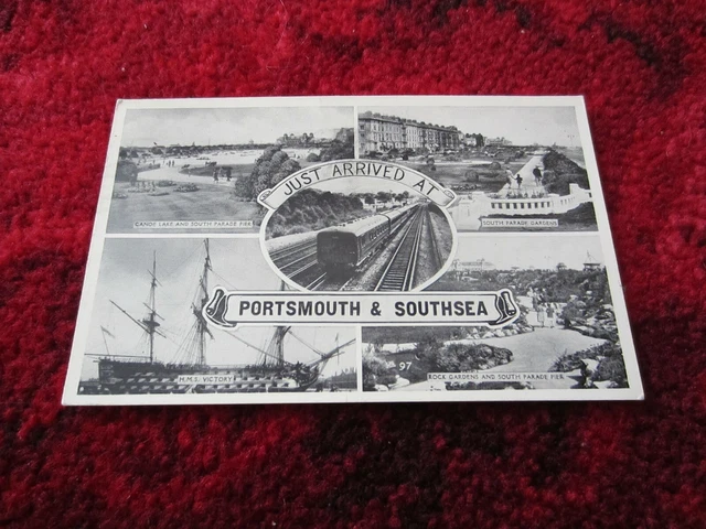 PORTSMOUTH & SOUTHSEA 5 Views incl. HMS Victory & SR 6-PUL EMU 1967 B&W ...