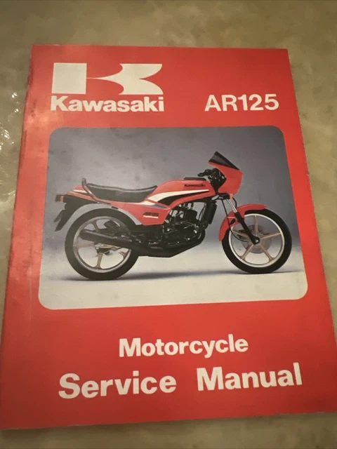KAWASAKI AR125 MOTORCYCLE Service Manual £9.00 - PicClick UK
