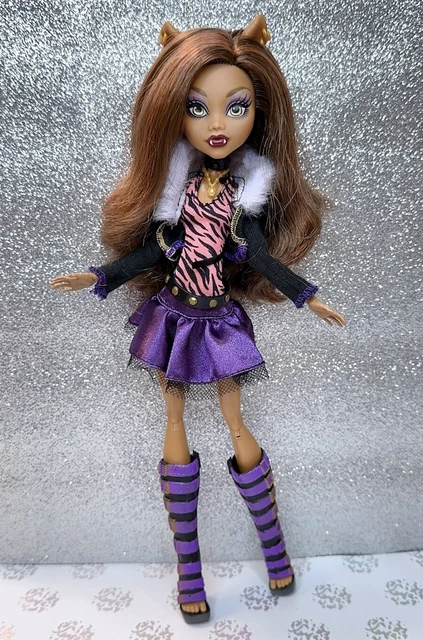 MONSTER HIGH FIRST Wave Clawdeen Wolf Doll Original Ghouls $59.99 ...