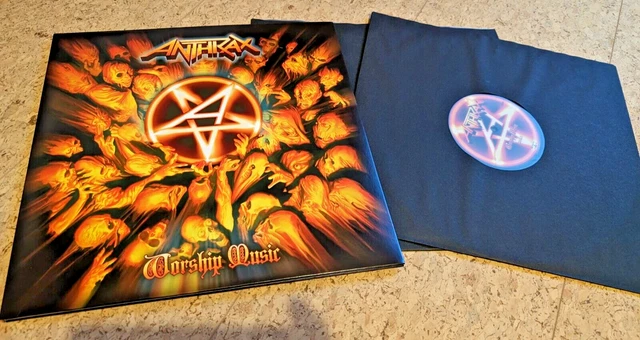 ANTHRAX WORSHIP MUSIC DoppelLP Vinyl Gatefold Metal Metallica Slayer ...