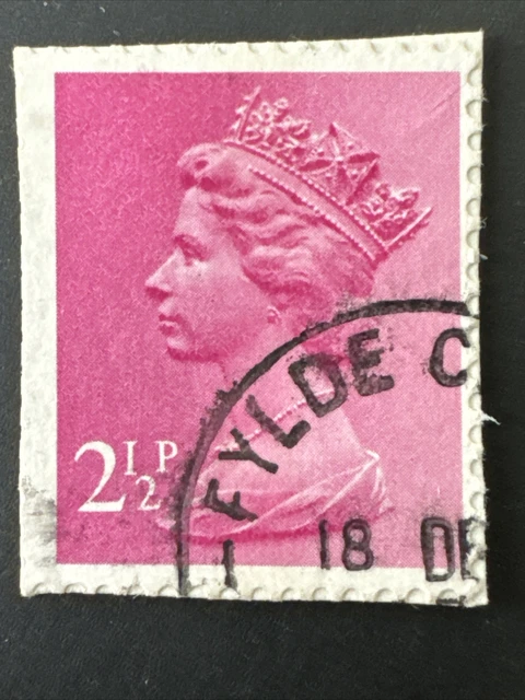 GREAT BRITAIN QEII Machin Definitive Stamp SG#X852 - 2.5p (2 1/2p) Magenta £0.20 - PicClick UK