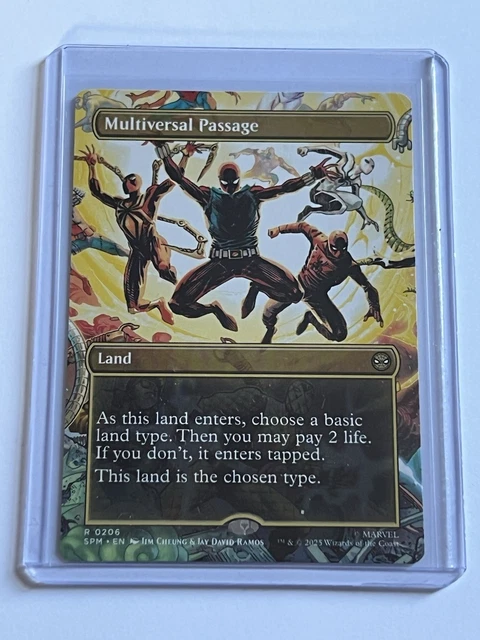 MULTIVERSAL PASSAGE 206 MTG Marvels Spider-Man 2025 Near Mint Non Foil Rare $13.85 - PicClick CA