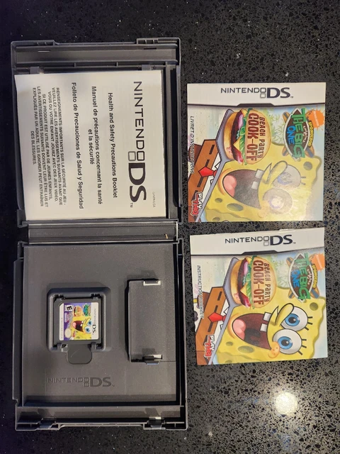 SPONGEBOB VS. THE Big One: Beach Party Cook-Off (Nintendo DS, 2009) $19 ...