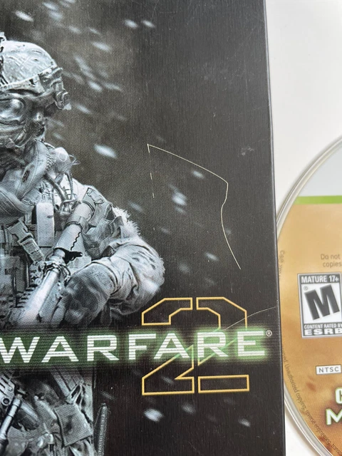 CALL OF DUTY Modern Warfare 2 - Steelbook (Xbox 360)Case And Disc ...