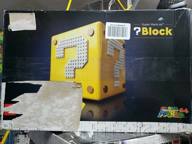 LEGO SUPER MARIO 64 Question Mark 71395 THE BOX IS DAMAGED AMAZON ...